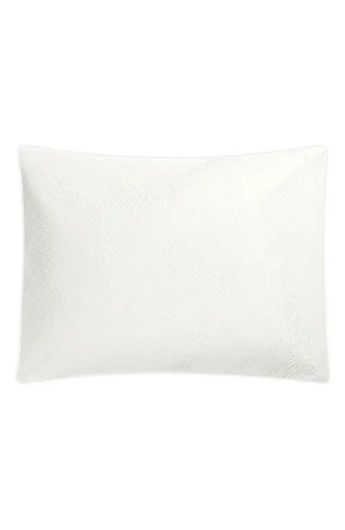 MATOUK Basket Weave Sham - Bone