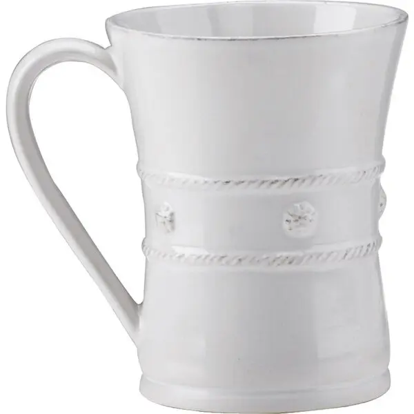 JULISKA Berry And Thread' Ceramic Coffee Mug - Whitewash