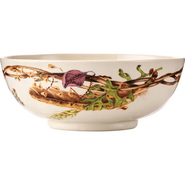 JULISKA Forest Walk Ceramic Serving Bowl - Caf Au Lait