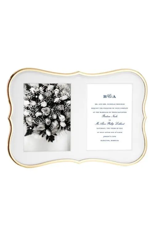 Kate Spade New York Crown Point' Invitation Bridal Picture Frame