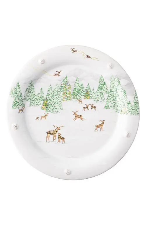 JULISKA Berry & Thread North Pole Dinner Plate - White Multi