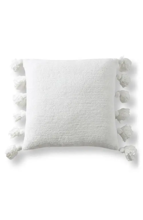 SUNDAY CITIZEN Pom Pom Accent Pillow - Off White