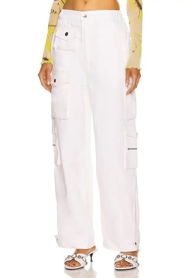 EB DENIM Cargo Pants - White
