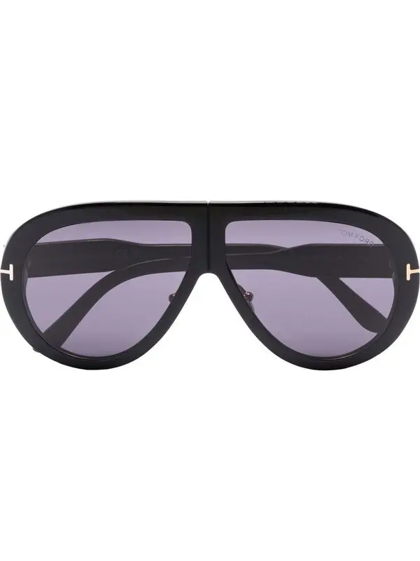 TOM FORD Troy Pilot-frame Sunglasses