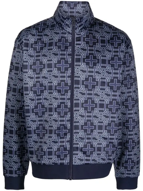 Ksubi Monogram Zip-up Track Jacket