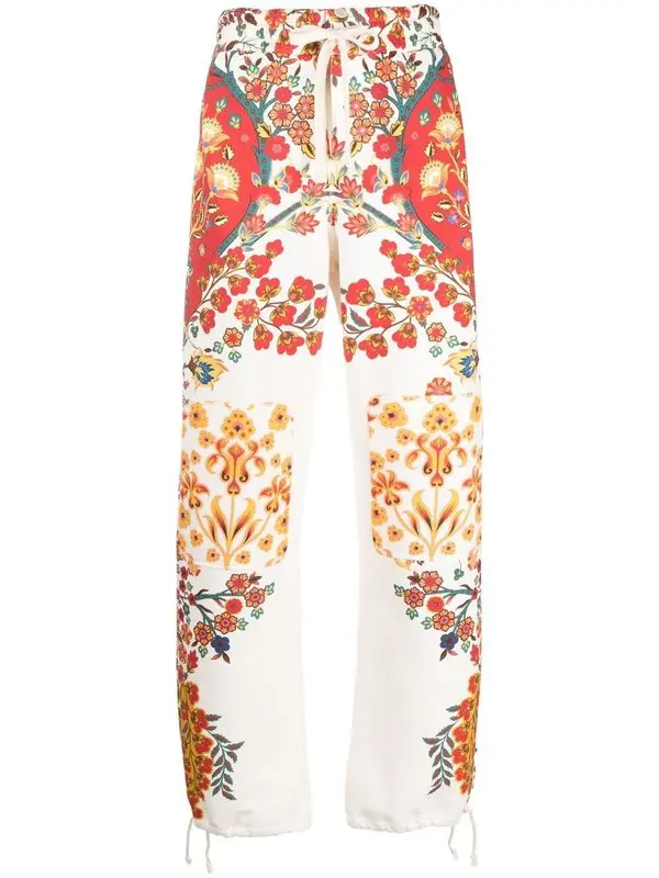 Etro Floral-print Track Pants