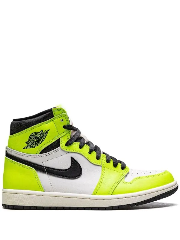 JORDAN Air 1 High Og Visionaire Sneakers - Yellow