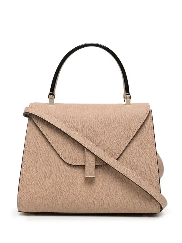VALEXTRA Iside Petite Tote Bag - Neutrals
