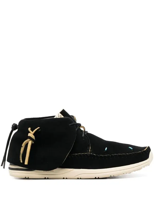 Visvim Ankle Lace-up Boots - Black