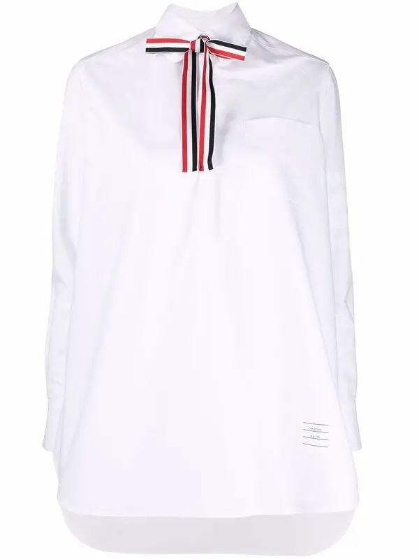 Thom Browne Bow-tie Blouson Shirt