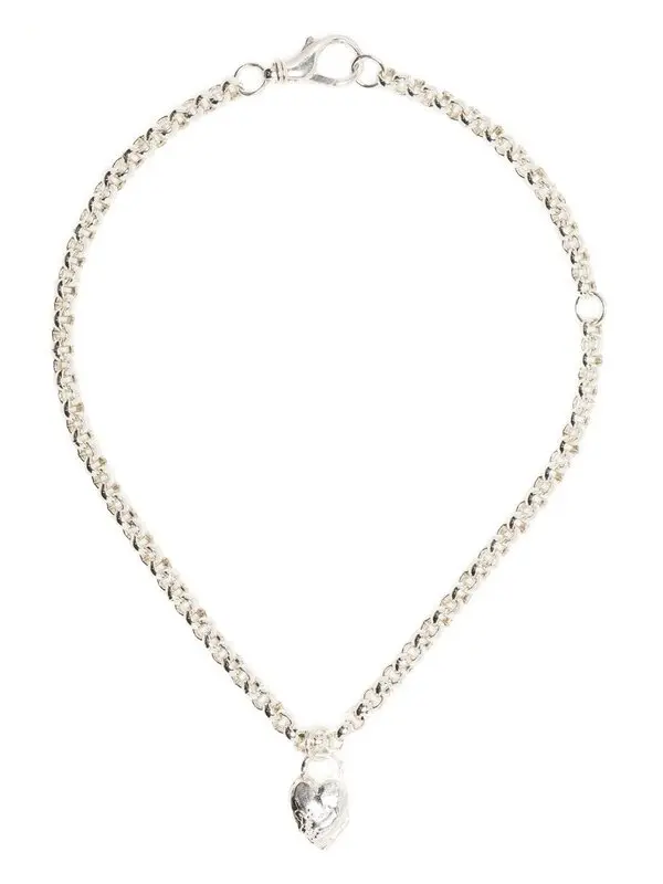 ALIGHIERI Teh Amour Rolo-chain Necklace - Silver