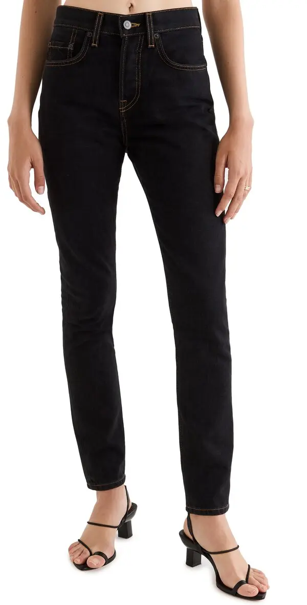 Wardrobe.NYC Straight-leg Denim Jeans - Black
