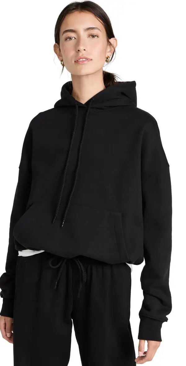 Wardrobe.NYC Hooded Top - Black
