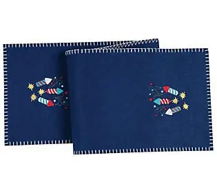 VALERIE PARR HILL 12' X 47.25' Sparkler Felt Runner Valerie
