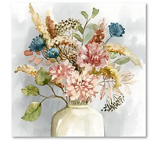 COURTSIDE MARKET Hydrangea Retreat 16x16 Canvas Wall Art