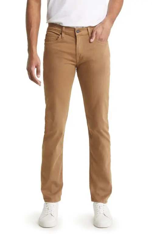7 For All Mankind Slimmy Clean Pocket Performance Jeans - Dark Khaki