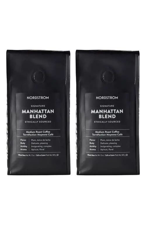 Nordstrom Manhattan Blend Ethically Sourced 2-pack Whole Bean Coffee