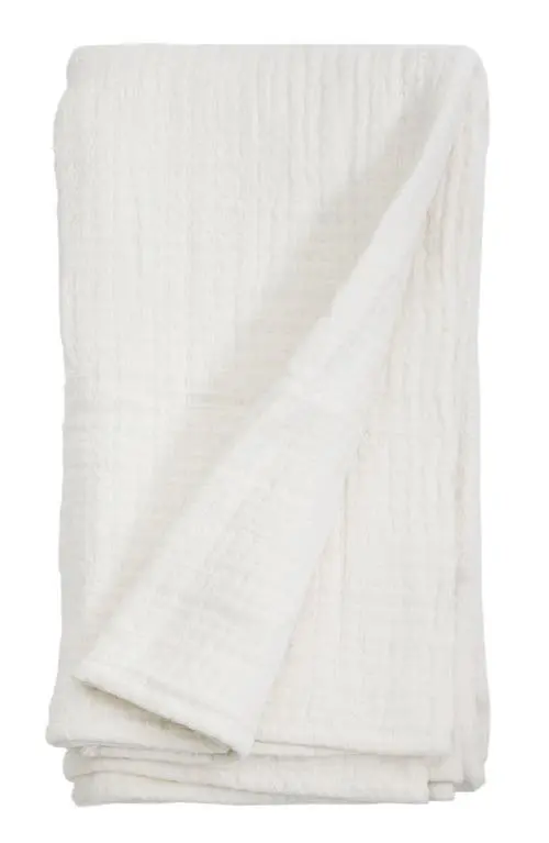 POM POM AT HOME Arrowhead Cotton Blanket - Cream