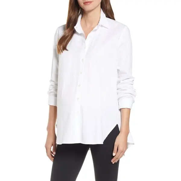 Hatch Classic Maternity Button-up Shirt