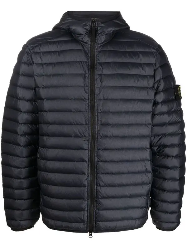 Stone Island Compass-patch Padded Short Jacket