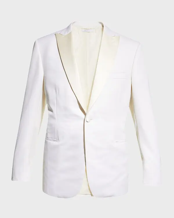 Brioni Solid Wool Dinner Jacket