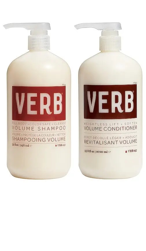 Verb Volume Shampoo + Conditioner Liter Duo In Beauty - N,A | Editorialist
