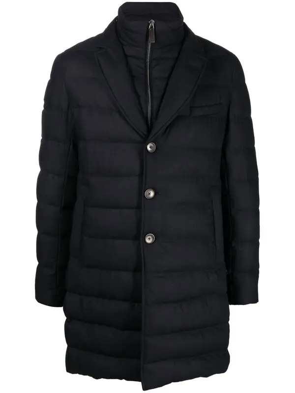 Herno Concealed-zip Padded Coat