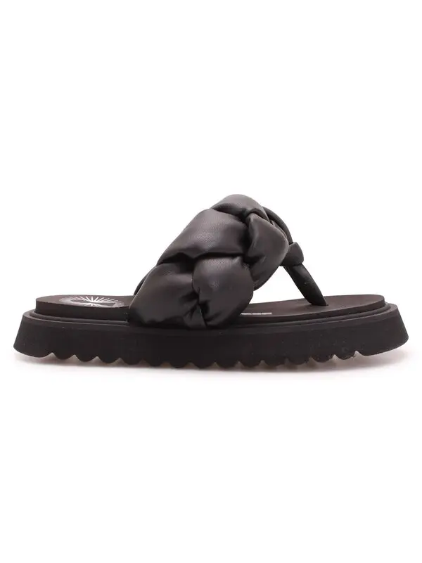 BRUNO BORDESE Men’s Black Clear Strap Slide Sandals Bruno Bordese Sandals In Dark Blue | ModeSens main image 4