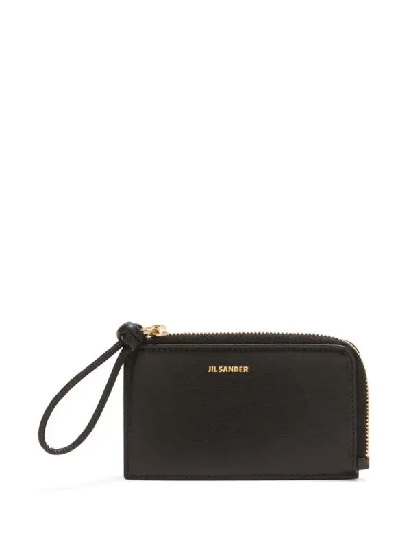 JIL SANDER Logo-lettering Leather Wallet