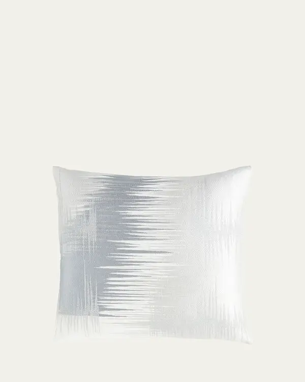 CALLISTO HOME Modern Embroidered Decorative Pillow 22 - Crgrey