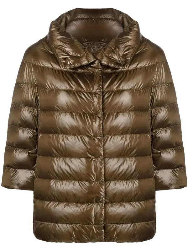Herno High-neck Puffer Jacket - Green