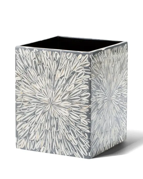 LADORADA Grey Almendro Wastebasket - Gray Almendro