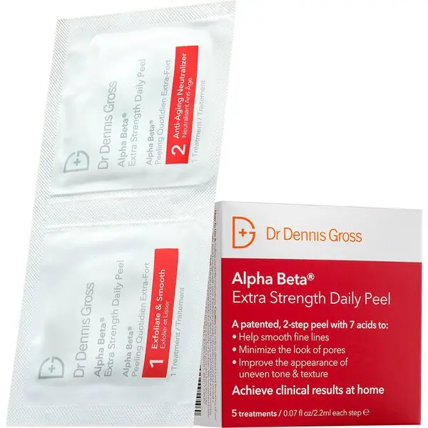 DR. DENNIS GROSS SKINCARE Alpha Beta® Extra Strength Daily Peel5 Applications - No Color