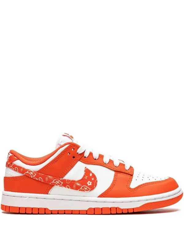 Nike Dunk Low Ess Paisley Sneakers - Orange