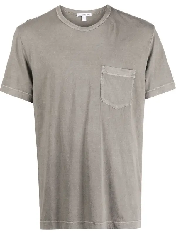 JAMES PERSE Chest Pocket T-shirt - Neutrals