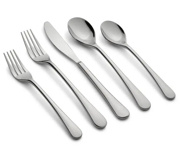 CAMBRIDGE SILVERSMITH S Xyla Mirror 20-piece Fla Ware Set
