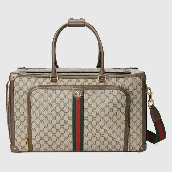 Gucci Pet Carrier With Web
