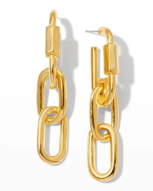 BEN-AMUN Plated Chain Earrings