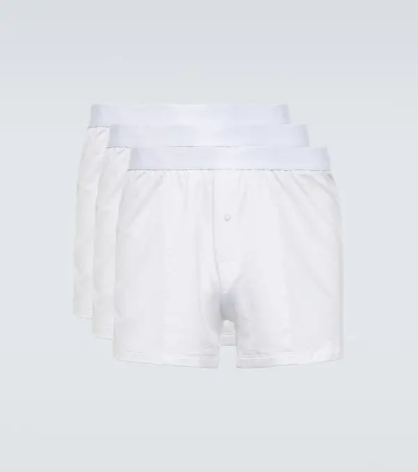 CDLP Set Of 3 Boxers - White