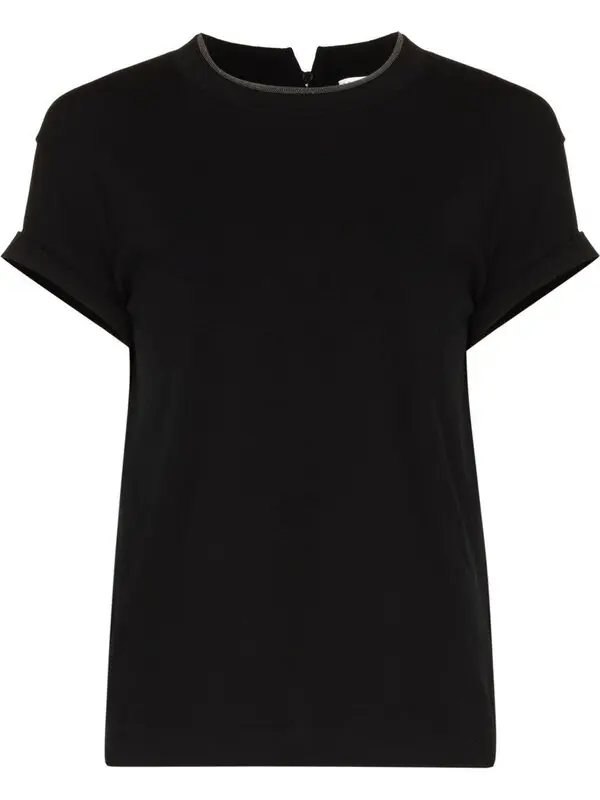 Brunello Cucinelli Round-neck T-shirt - Black