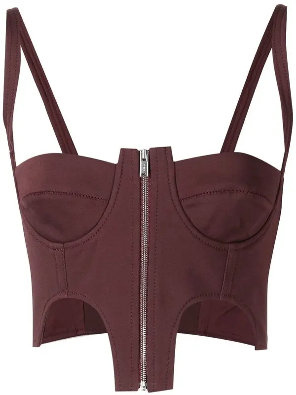 DION LEE Double Arch Bustier Top