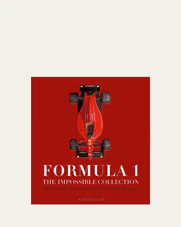 Assouline Formula 1: The Impossible Collection" Book Brad Spurgeon - One-color