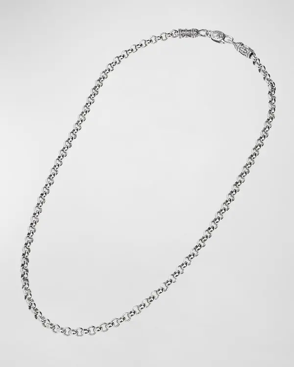 Konstantino Sterling Silver Cable Chain Necklace - No Color