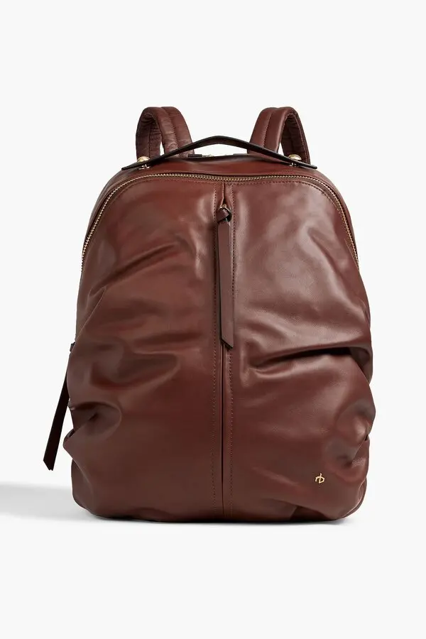 Rag & Bone Commuter Leather And Corduroy Backpack In Brown  display picture 1