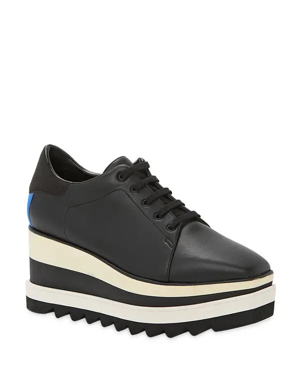 Stella McCartney Sneak Elyse Lace-up Sneakers - Black