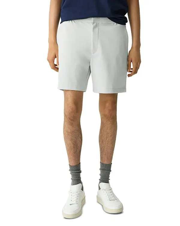 Theory Curtis Drawstring 6.5" Shorts - Fog
