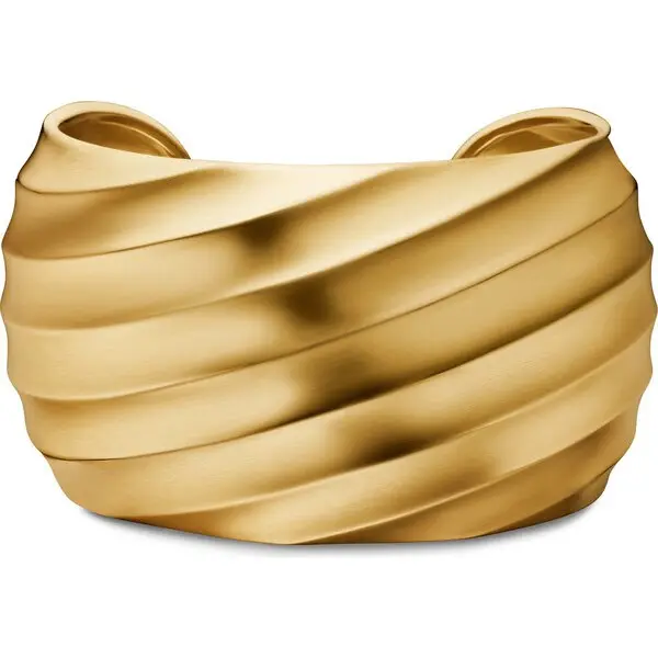 David Yurman Cable Edge™ Bracelet In Recycled 18k Yellow Gold - 18k Gold Recycled