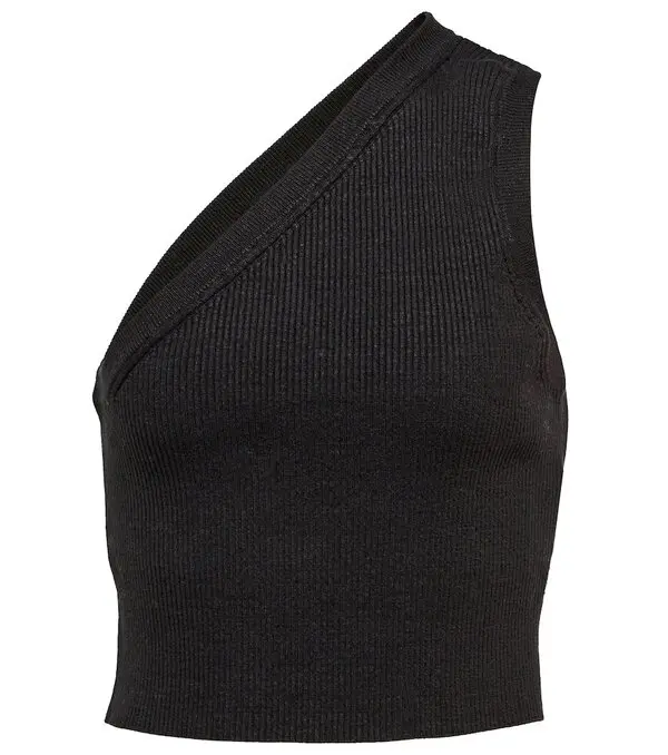Jacquemus La Maille Ascu Cropped Top - Black