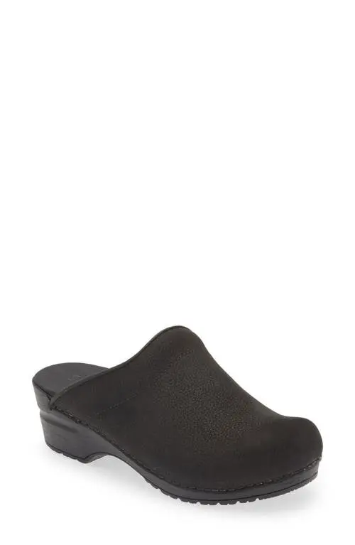 SANITA Sonja Clog - Black 002
