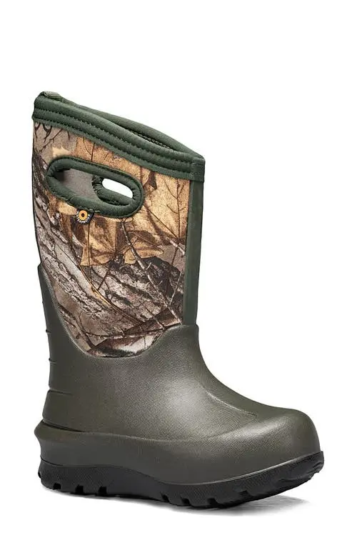 Bogs Neo Classic Real Tree Waterproof Insulated Rain Boots
